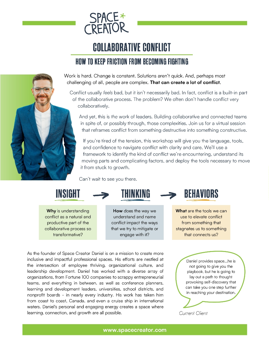 More Collaborative Conflict – Human Resources Association of Southern Maine